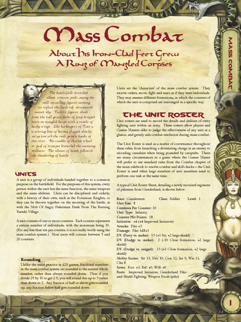 Conan Mass Combat | PDF | History