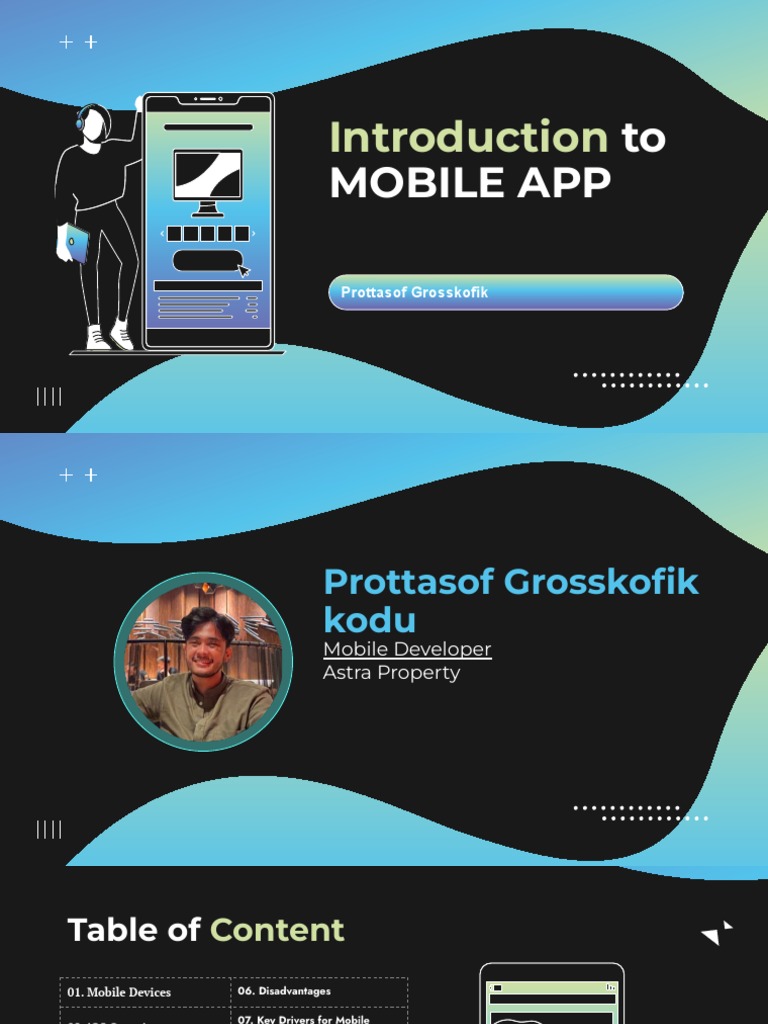 Introductions To Mobile App | PDF