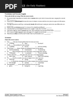 Vocabulary & Grammar Test Unit 6 Test A | PDF