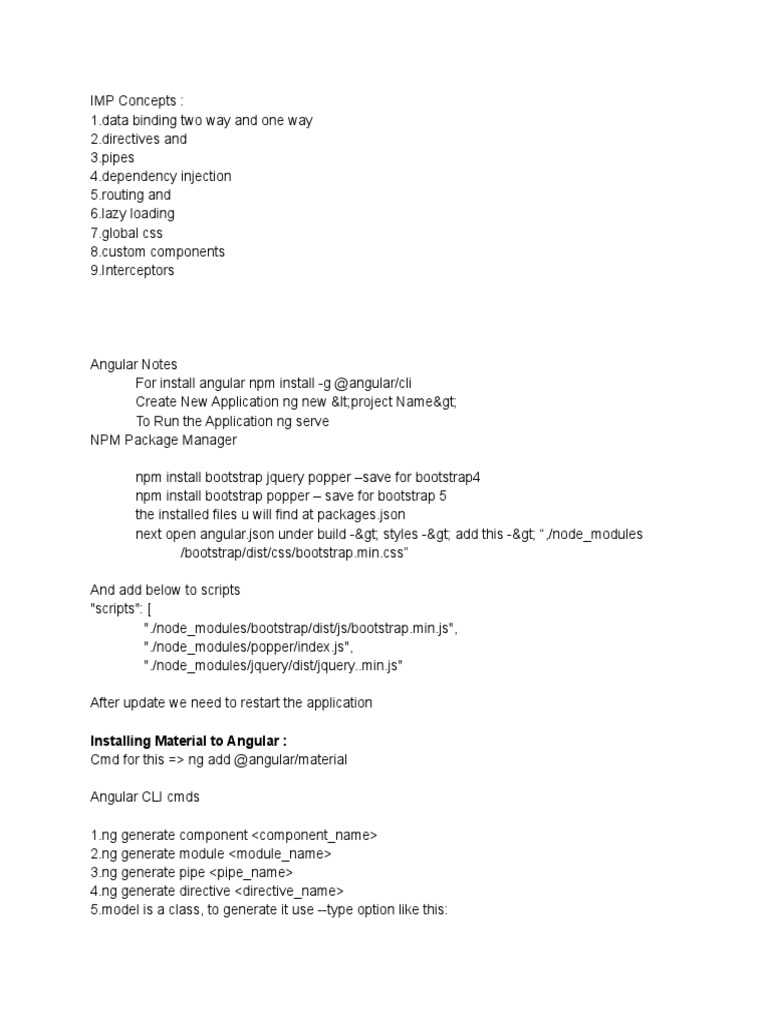 Installing Material To Angular Pdf Bootstrap Front End Framework Routing