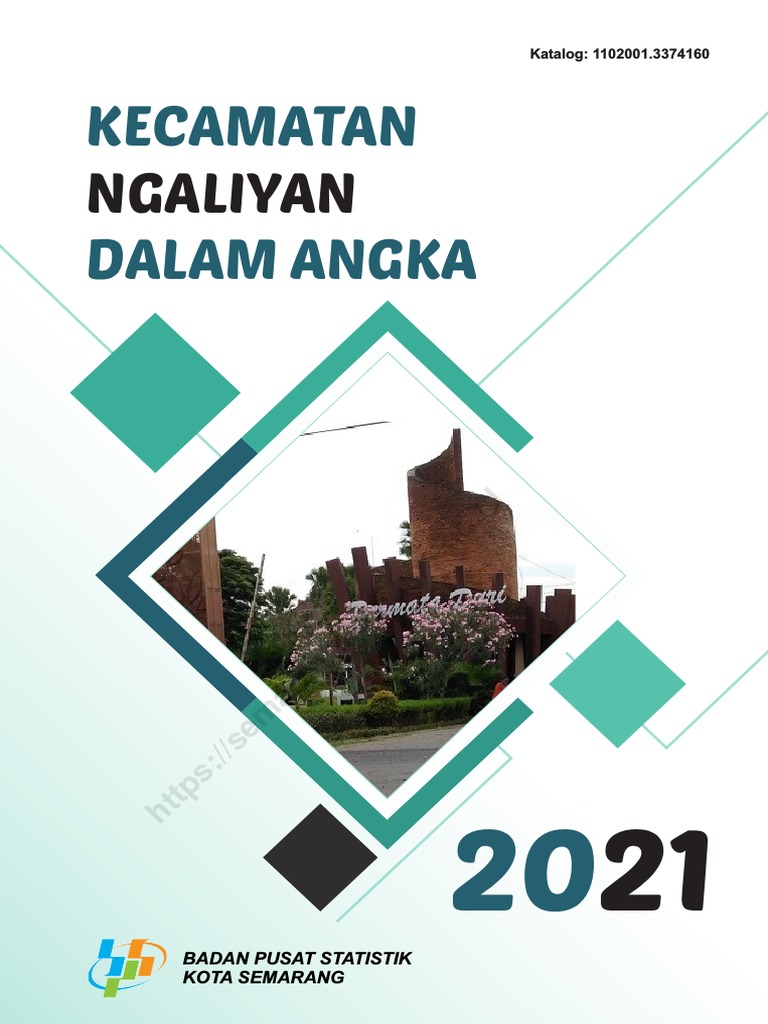 Kecamatan Ngaliyan Dalam Angka 2021 - Desa Wonosari | PDF