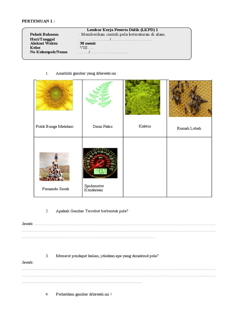 Form 10 - LKPD | PDF