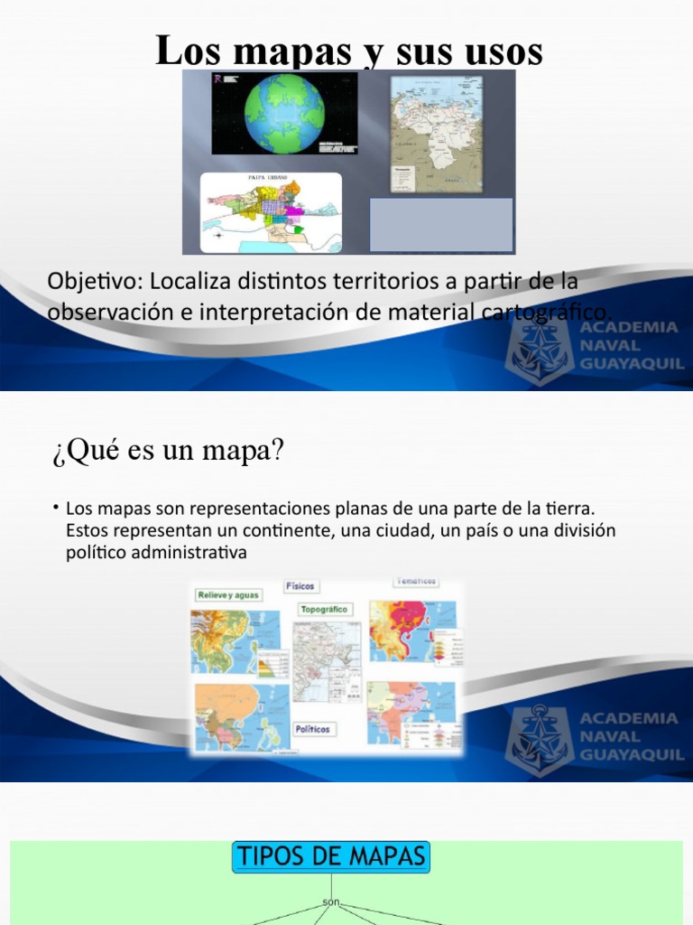 Los Mapas y Sus Usos) | PDF | Viajes y turismo