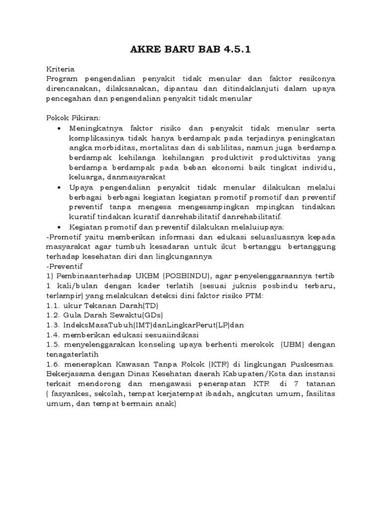 Akre Baru Bab 4.5.1 | PDF