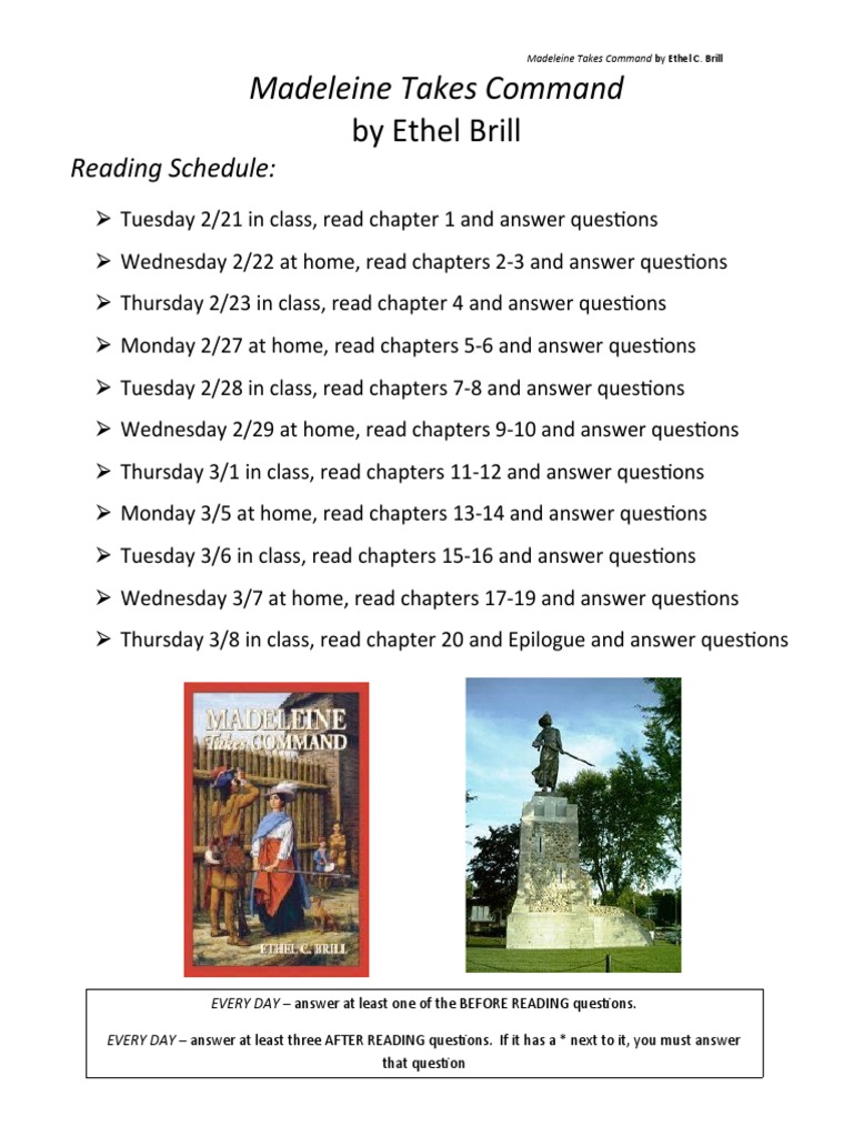 Madeleine Takes Command: by Ethel Brill | PDF | Mary, Mother Of Jesus