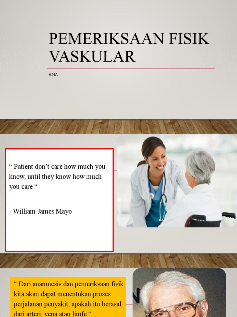 Pemeriksaan Fisik Vaskular | PDF | Seni | Kesehatan Holistik