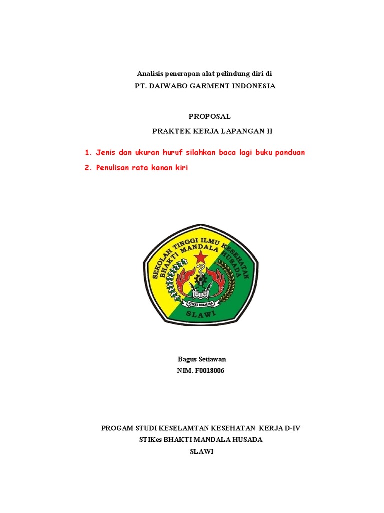 Bagus Proposal PKL II 2 | PDF