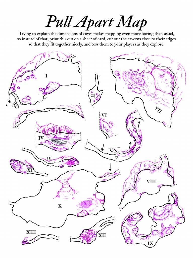 A Hands-On Cave Mapping Experience: A Pull-Apart Map for Engaging ...