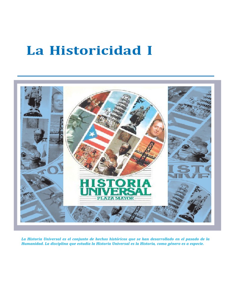 La Historicidad I | PDF | Homo | Evolución