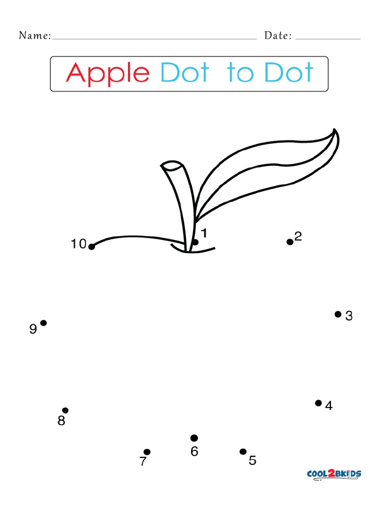 Apple Dot To Dot | PDF