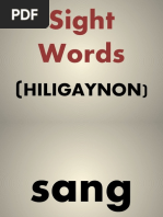 Balasahon Sa Hiligaynon | PDF