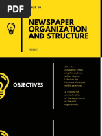 News Room Structure and Role 1569324118095 | PDF | Newsroom | Copy Editing
