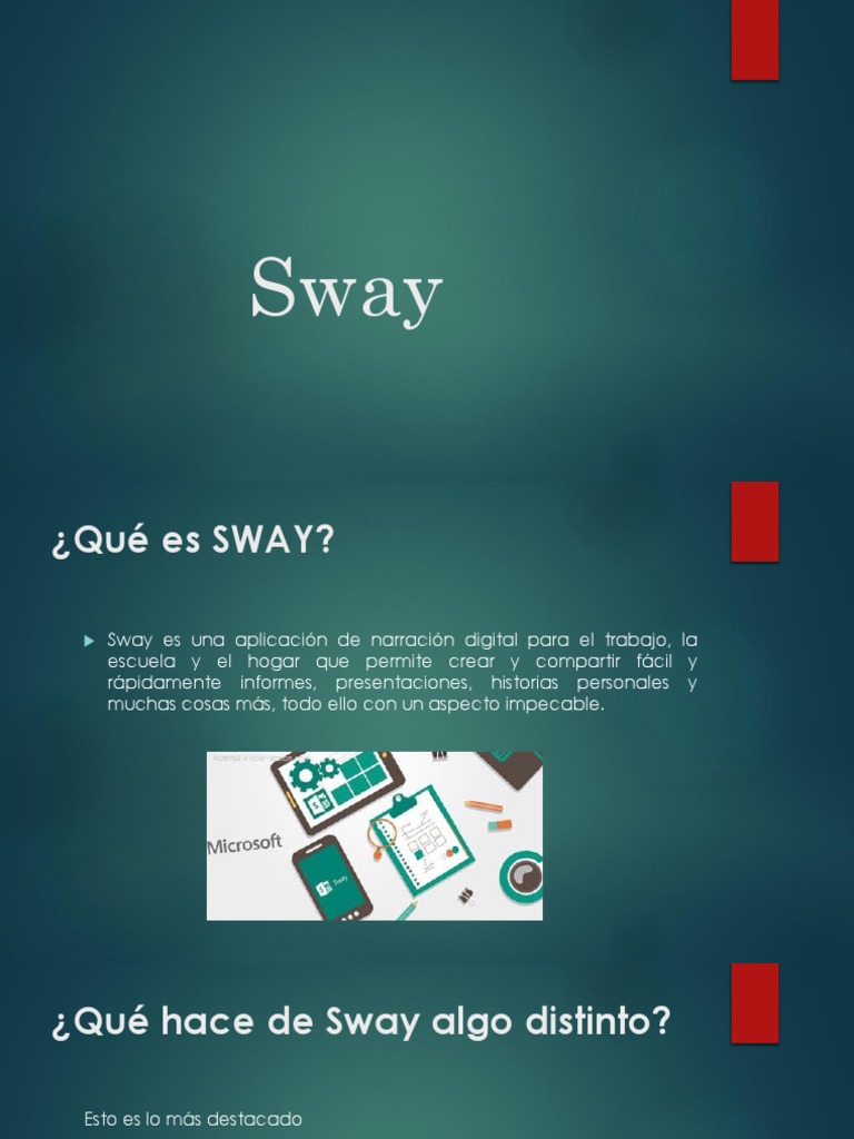Sway | PDF | ciberespacio | Internet