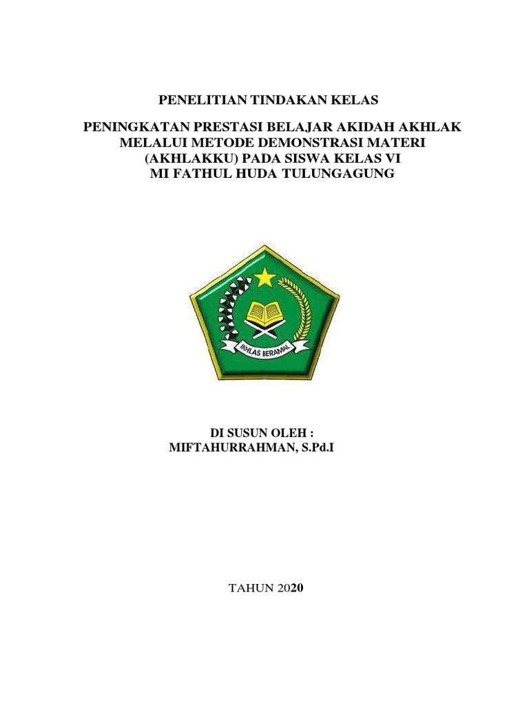 Penelitian Tindakan Kelas (PTK) 2020 - Compressed | PDF | Karier & Perkembangan | Kesehatan Holistik