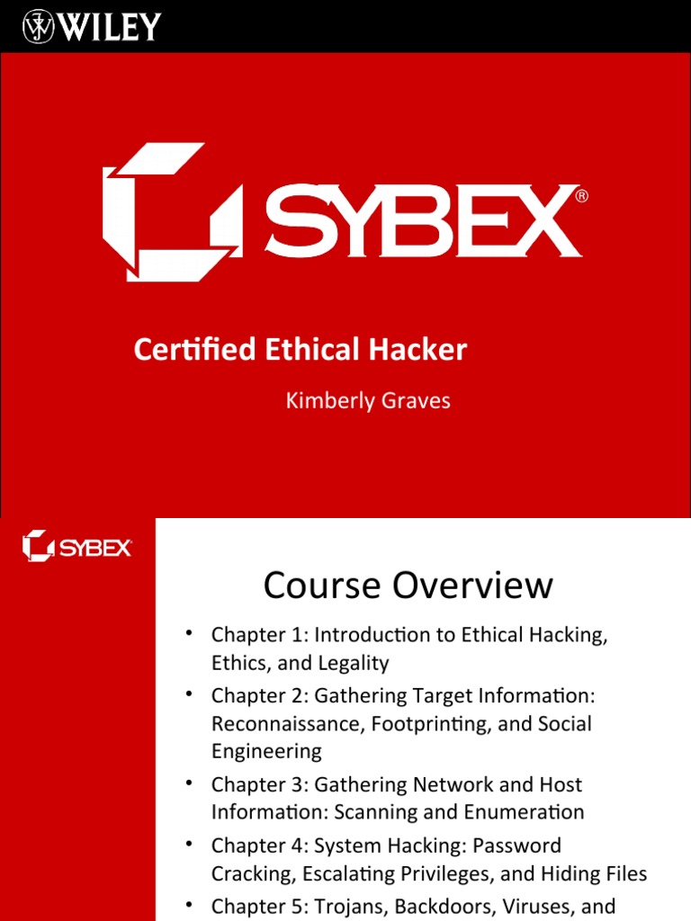 CEH Slides - Chapter 1 | PDF | Security Hacker | White Hat (Computer Security)