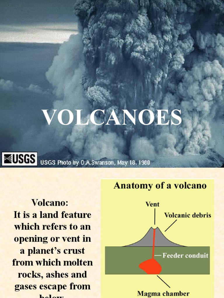 Lesson 1 - Volcanoes | PDF | Volcano | Lava