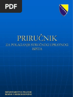 Skripta Pitanja I Odgovori Za Stručni Upravni Ispit | PDF