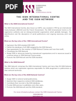 ISSN Application Guidelines for India | PDF | International Standard Serial Number | Communication