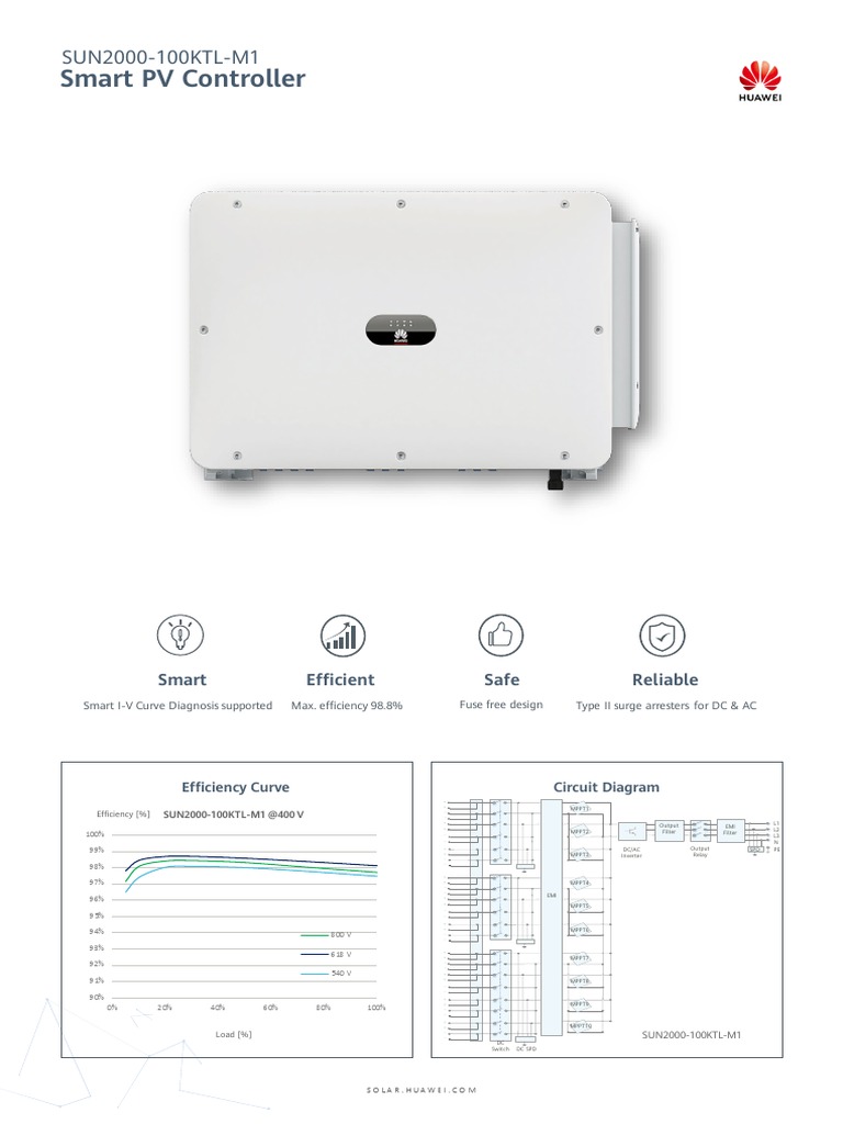 Sun2000-100ktl-M1 (2022) | PDF | Alternating Current | Manufactured Goods