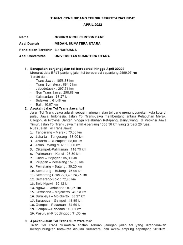 002 - Tugas 12 April 2022 - Gohiro Richi Clinton Pane | PDF | Sains ...