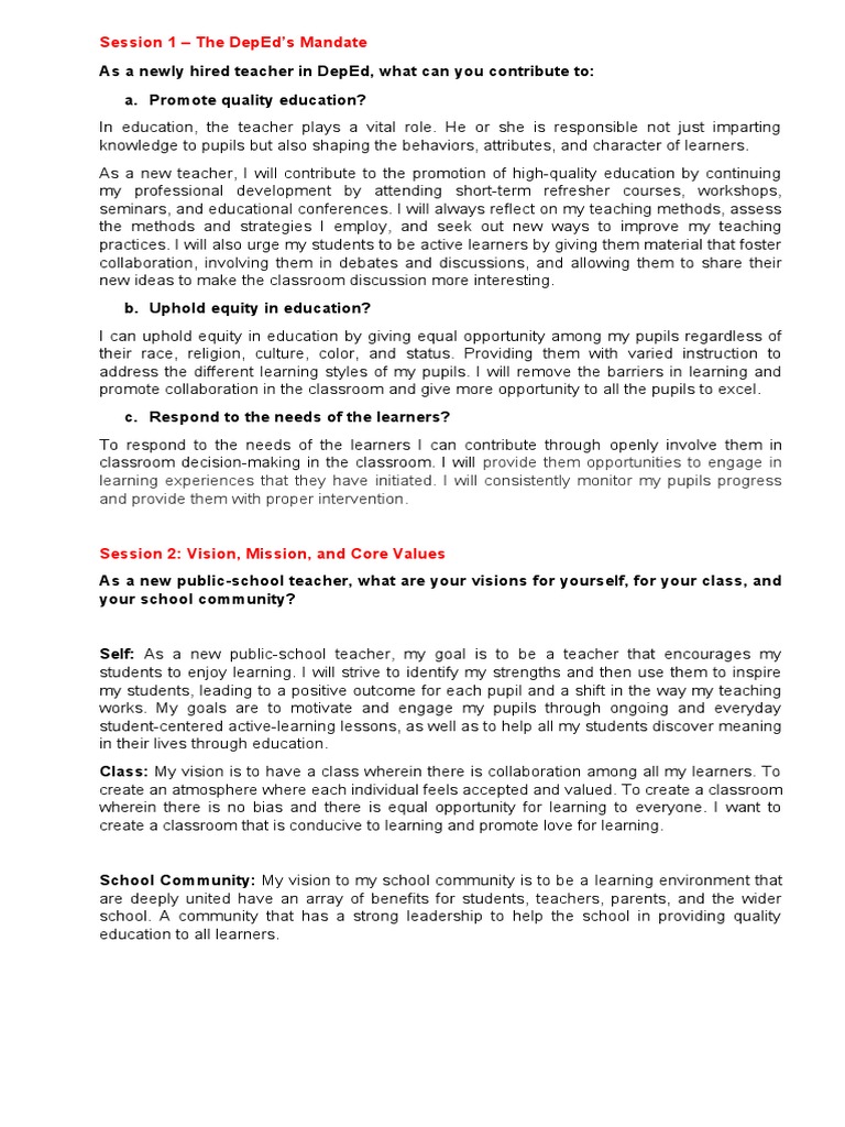 Tip-Course - 1 Final | PDF | Teachers | Learning