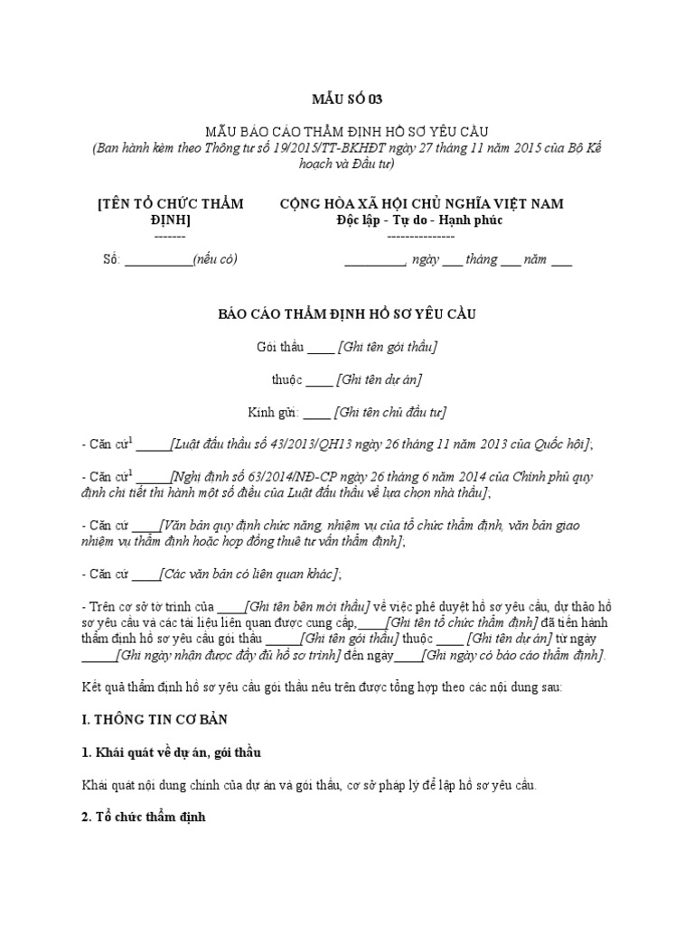 Mau So 03 - 19.2015 | PDF