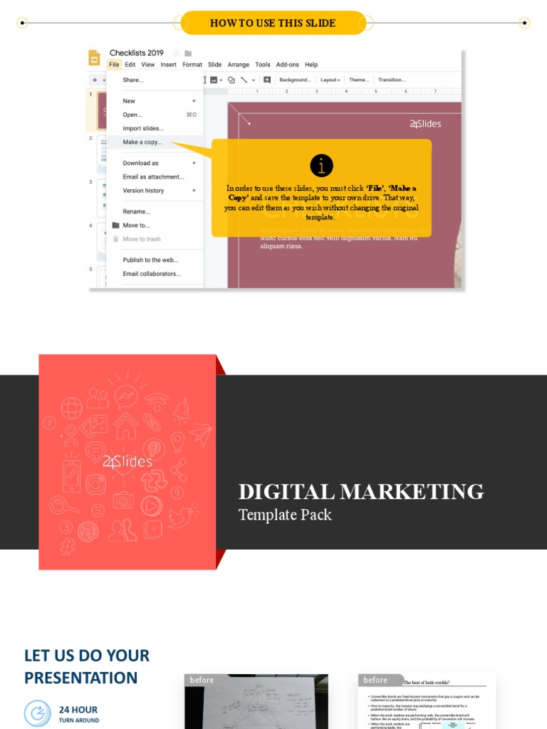 Digital Marketing Template Pack | PDF | Economies | Public Sphere