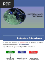 Defectos Superficiales | PDF | Estructura cristalina | Cristal