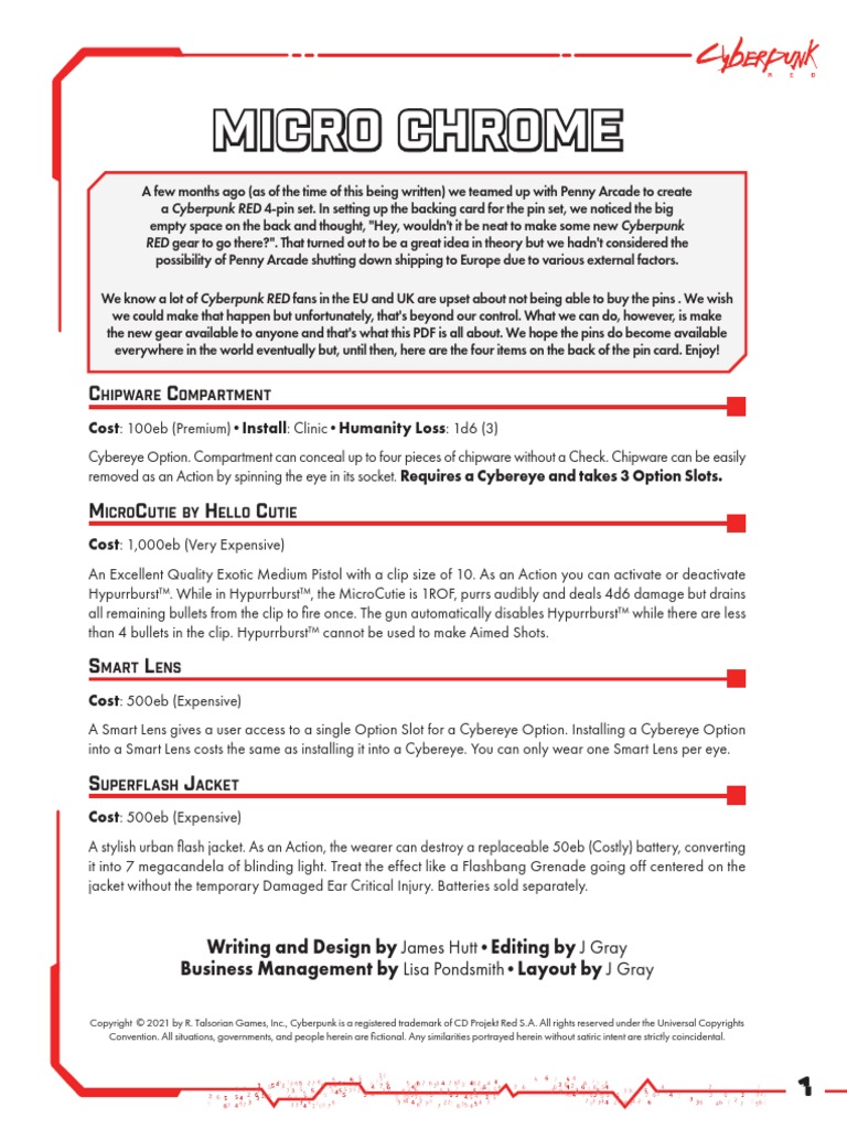 Micro Chrome | PDF | Games & Activities