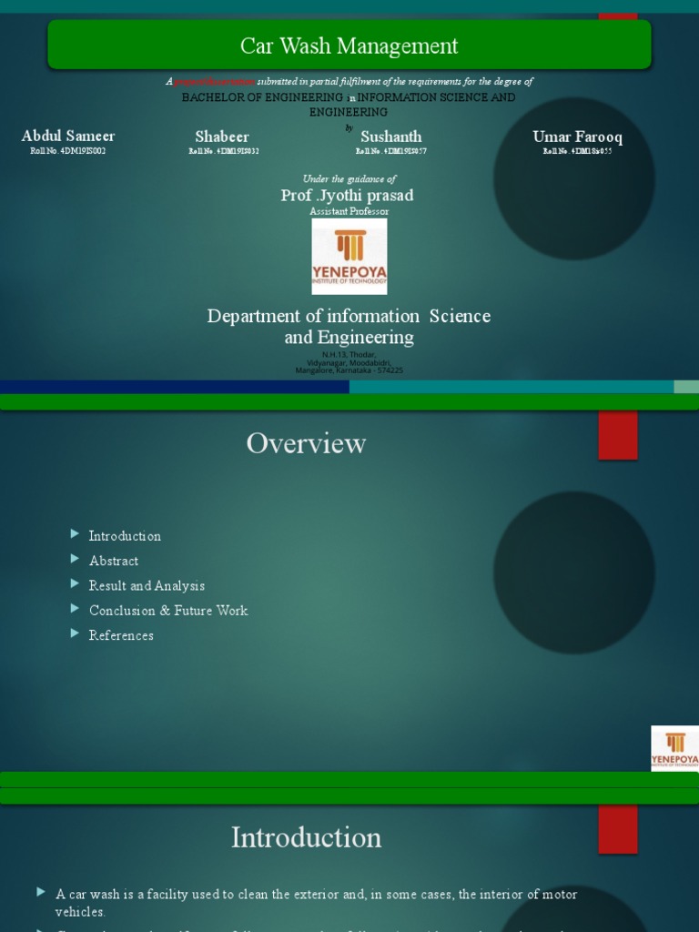 Car Wash Management System Project | PDF | C++ | Computer Science