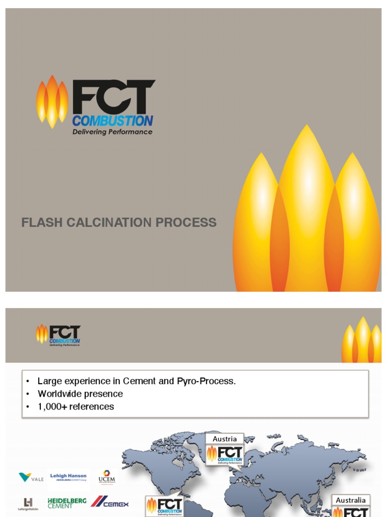 Flash Calcination Process 2020 LRes | PDF | Cement | Industrial Processes