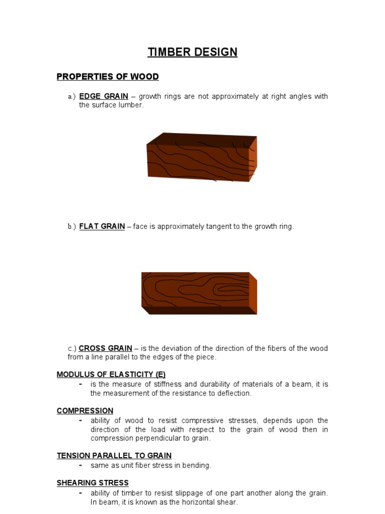 Timber Design | PDF | Bending | Beam (Structure)