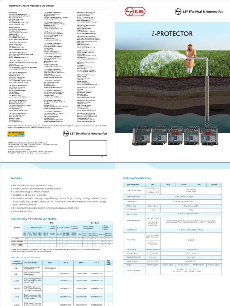 i-PROTECTOR SPPR Catalogue 1.0 | PDF | Electrical Engineering ...