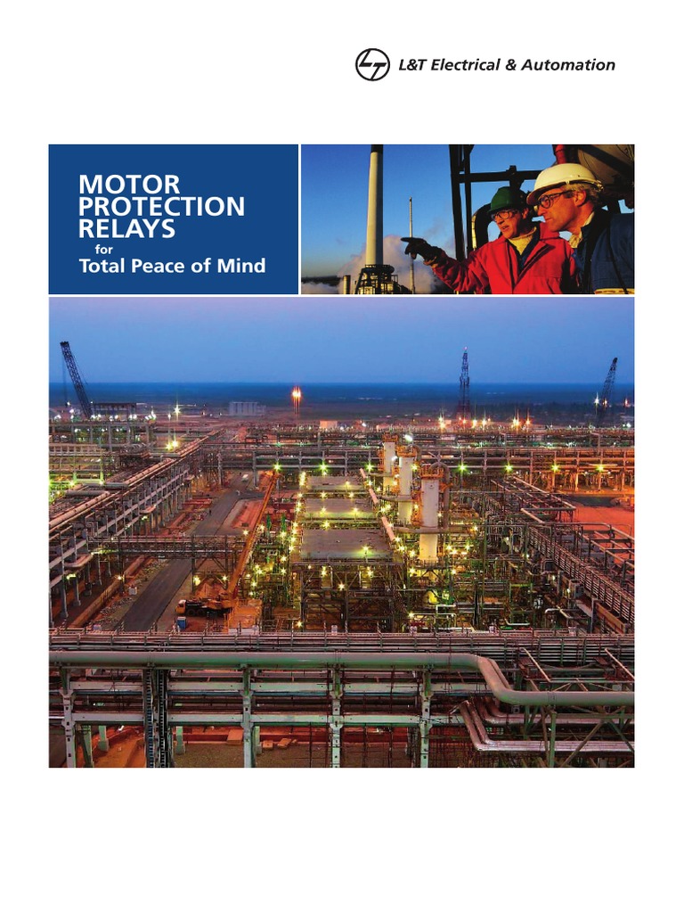 L&T Motor Protection Relays Overview | PDF | Relay | Electric Motor
