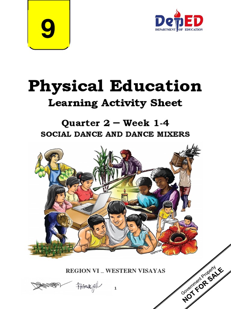 Physical Education: Learning Activity Sheet | PDF | Ballroom Dance ...