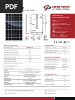 550W Half-cut Solar Panel Datasheet | PDF | Solar Panel | Solar Power