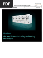 MCC Test Procedure | PDF | Relay | Transformer