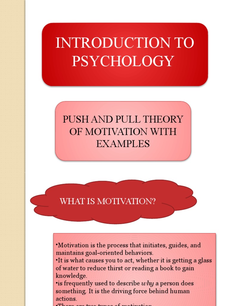 Psychology PPT 3 | PDF | Motivation | Motivational