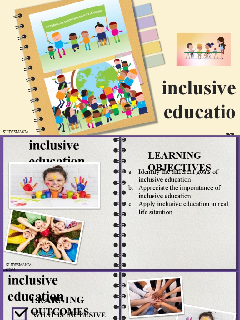 Goals and Strategies for Inclusive Education | PDF | Inclusion ...