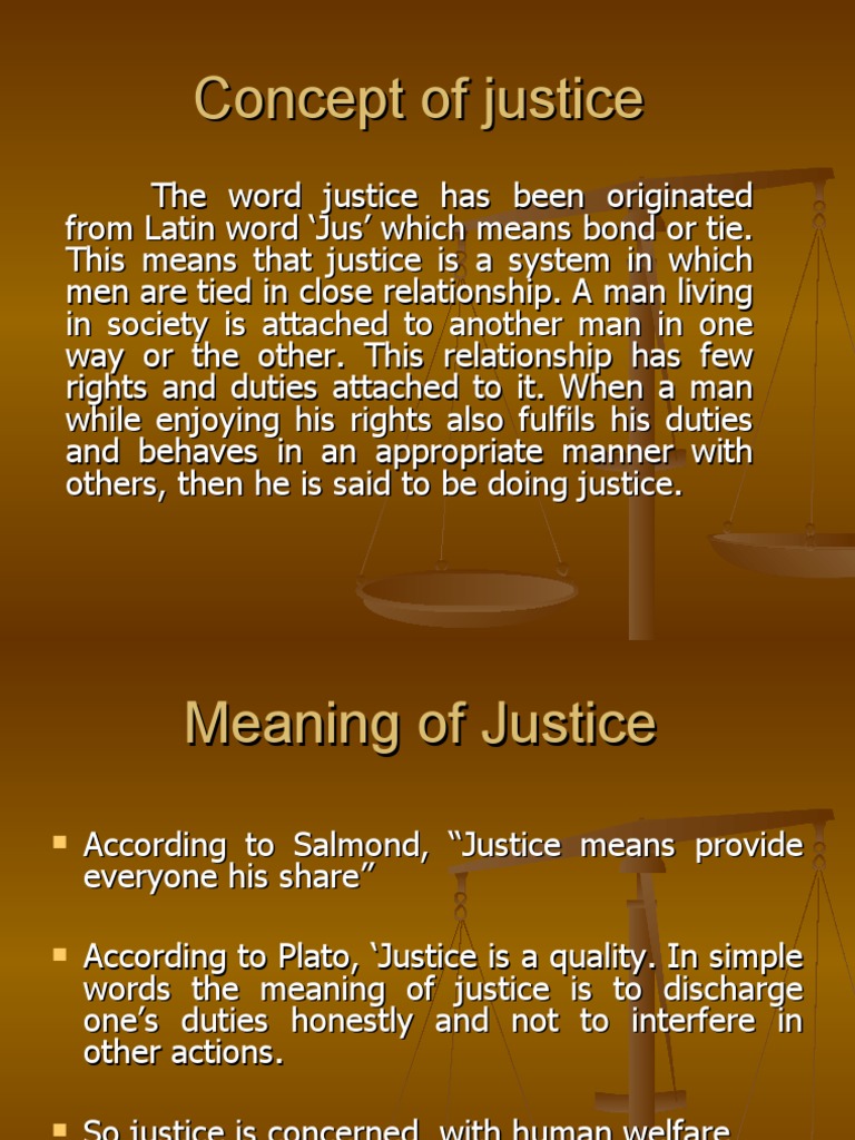 Understanding the Concept of Justice | PDF | Justice | Crime & Violence