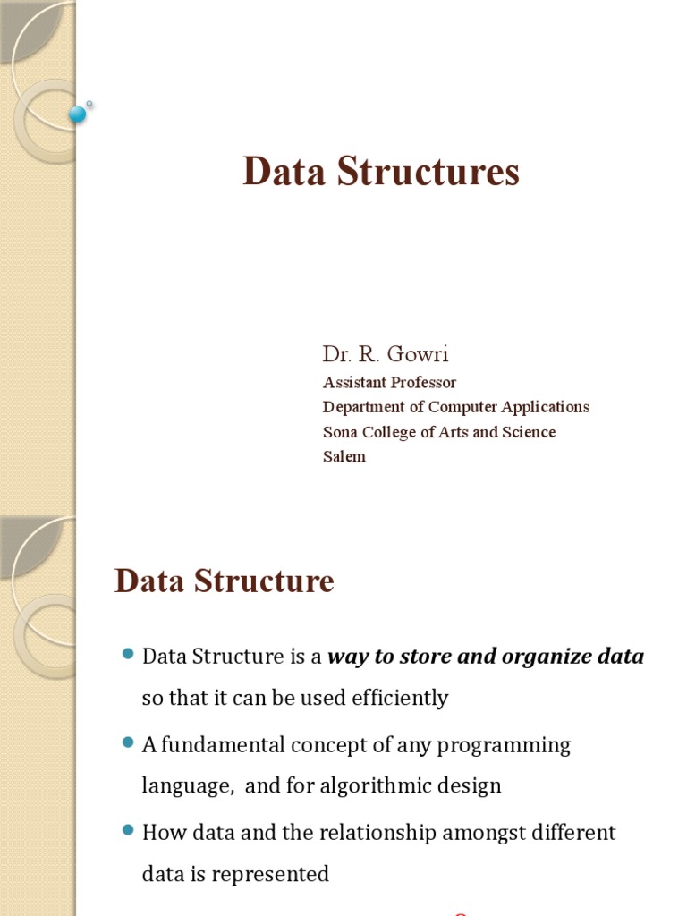 Data Structures Notes | Download Free PDF | Algorithms | Data Structure