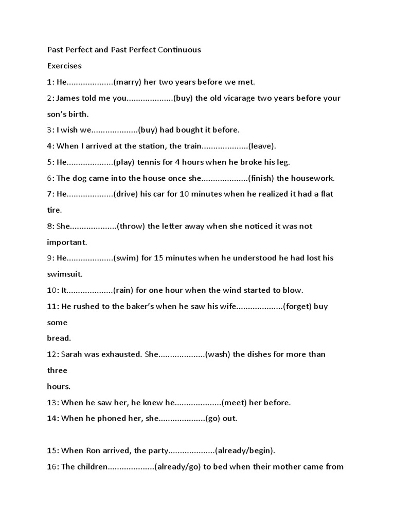 Past Perf Past Perf Cont | PDF | Sports & Recreation | Games & Activities