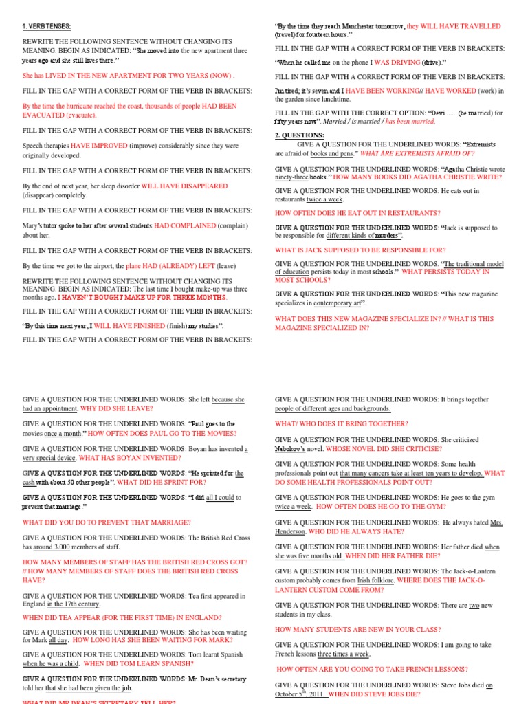 Key. Global Revision | PDF