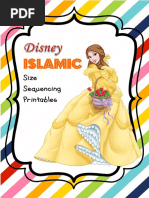 Disney Princess Preschool Pack - Islamic Version | PDF