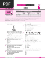 Grade8 Admission Test Questions | PDF | Atmosphere