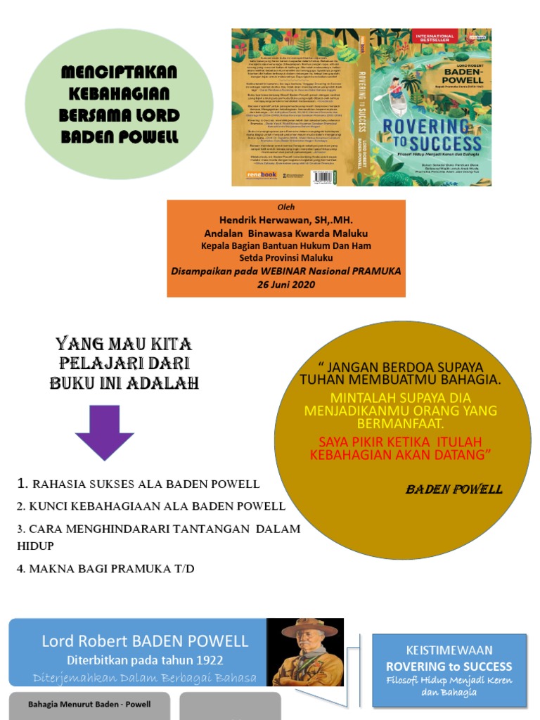 Rovering To Success (Bedah Buku) | PDF