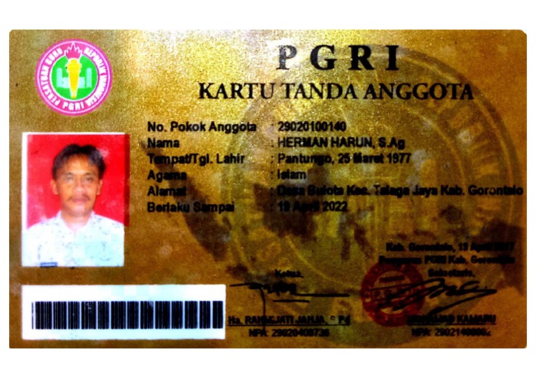 Kartu Pgri | PDF