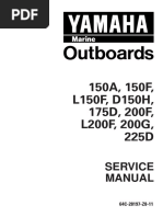 OUTBOARD Oil Capacity Charts | PDF | Boats | Engines