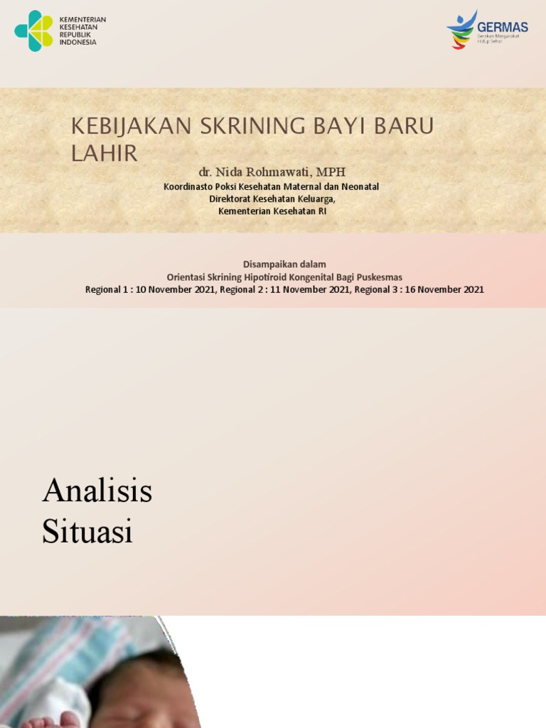 KEBIJAKAN SKRINING BAYI BARU LAHIR | PDF