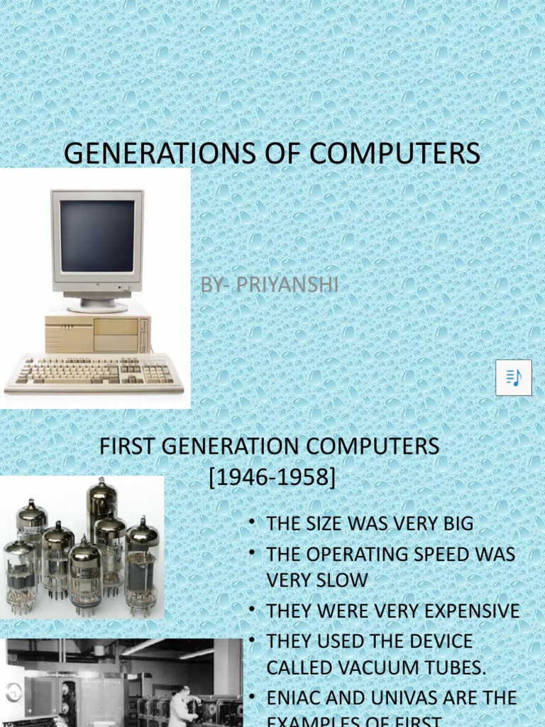 Generations of Computers | PDF